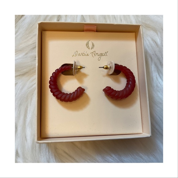 Darbie Angell | Jewelry | Darbie Angell Hoop Earrings New | Poshmark